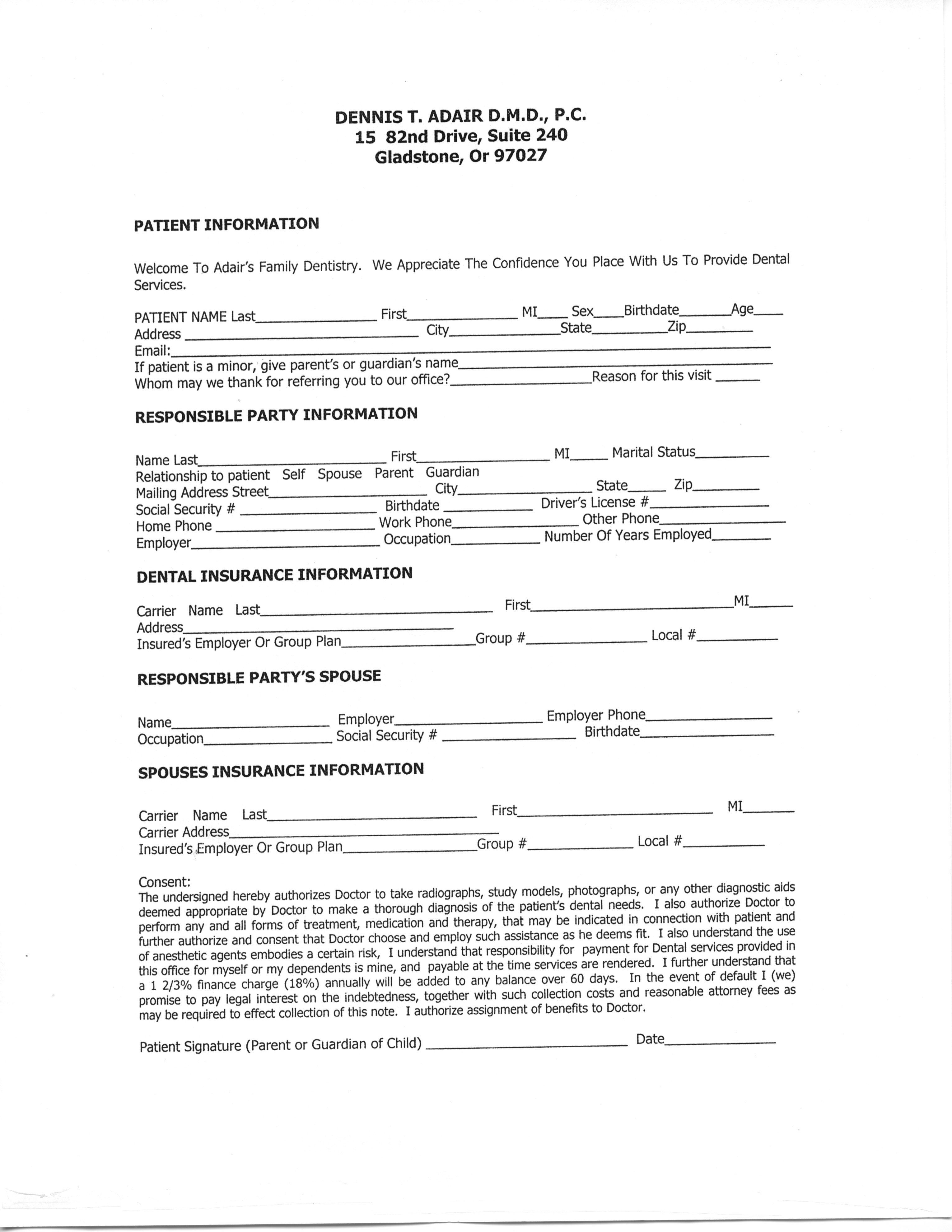 Dr. Dennis Adair, DMD - Gladstone, OR - Dentist | Doctor.com